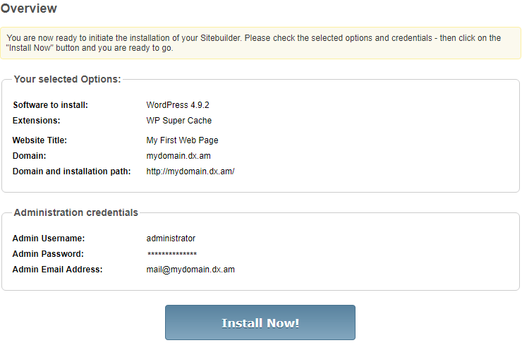 How to Create a website using Zahid Servers in 2minutes no coding required
