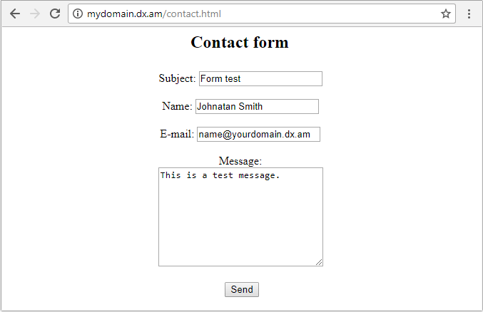 Contact Form - How to Set Up a PHP Mailer Script? | AwardSpace.com