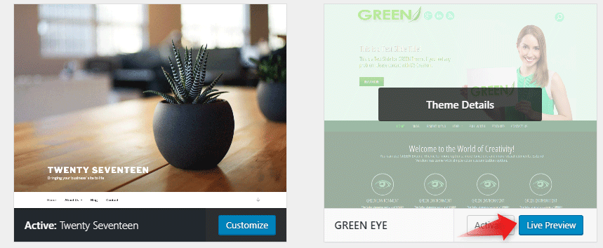  How To Change A Theme In WordPress AwardSpace