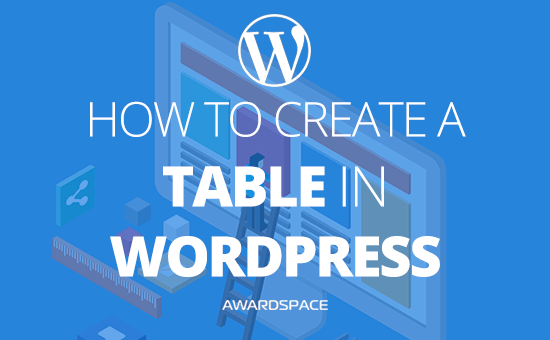 How To Create A Table In Wordpress Without Plugin Wordpress Tutorials