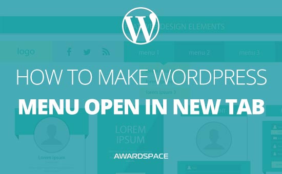 How to Make WordPress Menu Open in New Tab | WordPress Tutorials