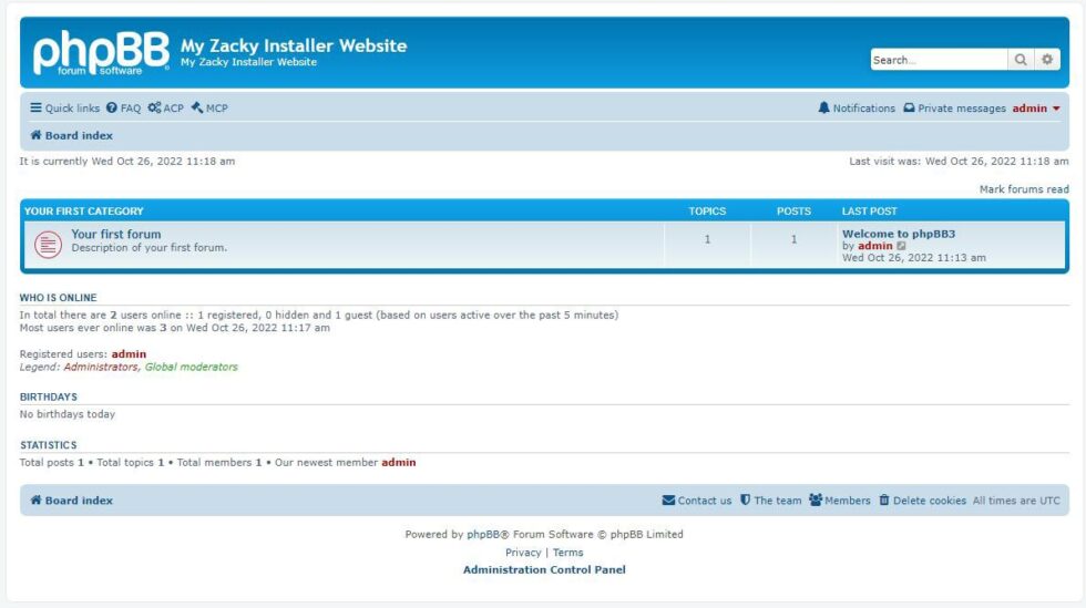 How to Log In to Your CMS Admin Panel - AwardSpace.com