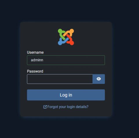 How to Log in to Joomla - AwardSpace.com