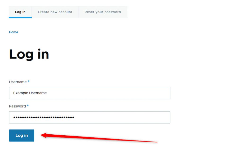 How to Log In to Drupal - AwardSpace.com