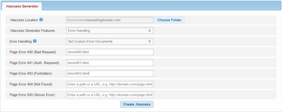 How to Configure Custom Error Documents - AwardSpace.com