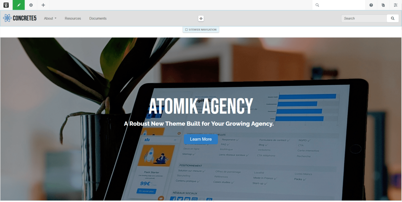 How to Sign In to Concrete5 - AwardSpace.com