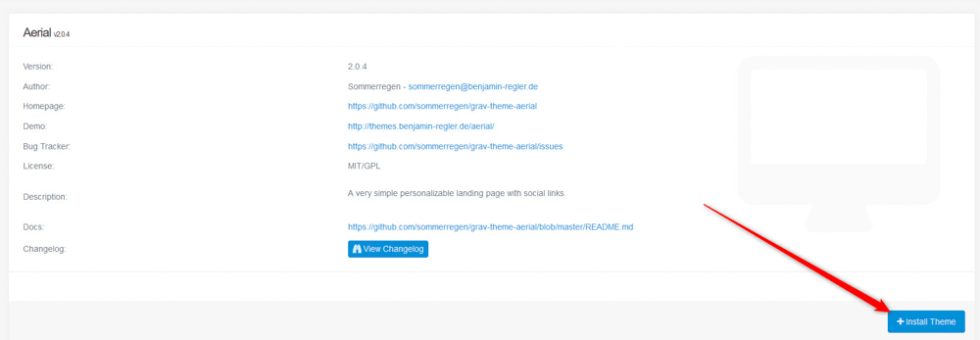 How to Install a Grav Theme - AwardSpace.com