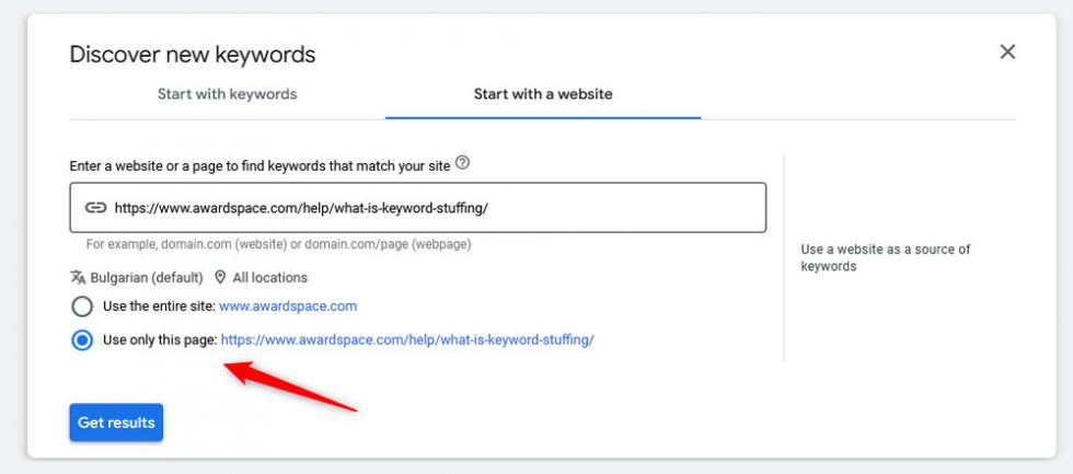 How to Search for Keywords on a Web Page: A Quick Guide - AwardSpace.com