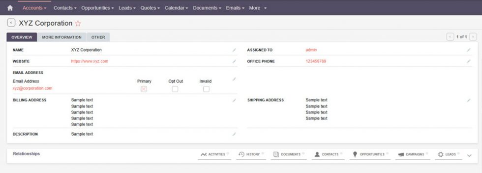 How to Add Subpanel Filters in SuiteCRM - AwardSpace.com