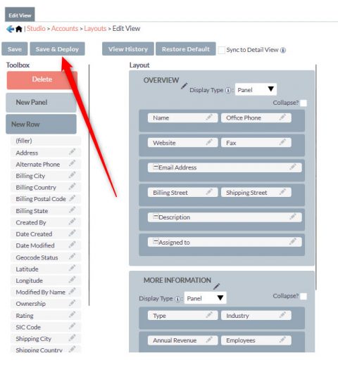How to Display Fields in Different Modes in SuiteCRM - AwardSpace.com