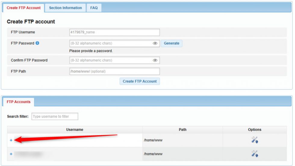 How to Change Password of an FTP Account - AwardSpace.com